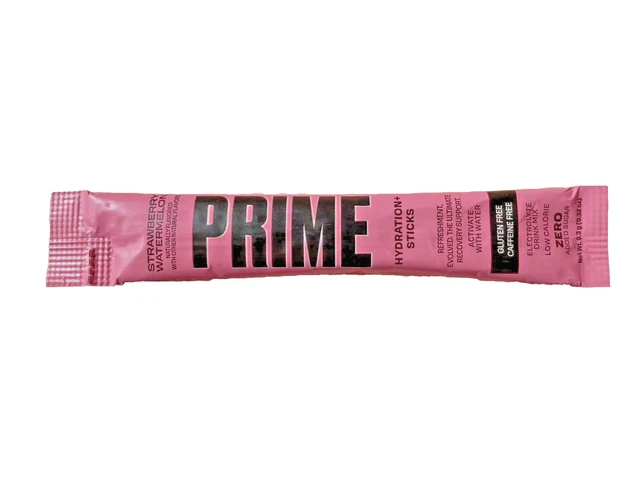 PRIME HYDRATION DRINK Stick Strawberry Watermelon x1 Sachet Makes ...