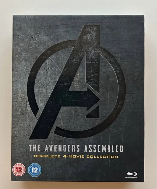 THE AVENGERS ASSEMBLED Complete 4 Movie Collection Blu Ray £9.04 ...