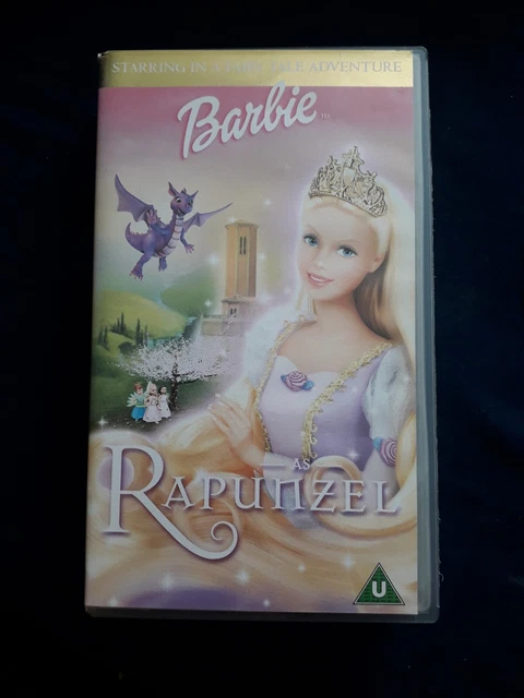 BARBIE RAPUNZEL VHS £2.99 - PicClick UK