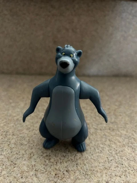 RARE VINTAGE DISNEY The Jungle Book Baloo - PVC Animal Figure Cake ...