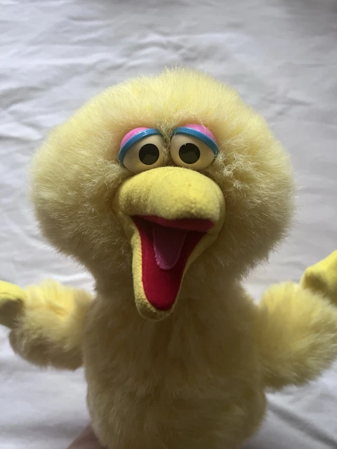 VINTAGE BIG BIRD Sesame Street Plush Toy 14 Inch Muppet Character £3.31 ...