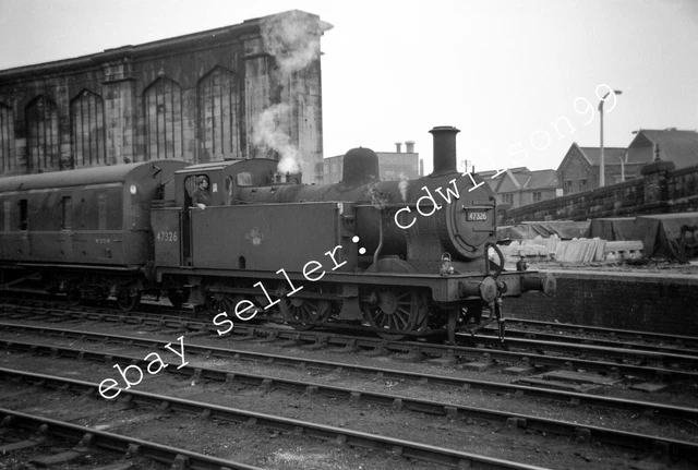 BRITISH RAILWAY NEGATIVE - BR(M) ex LMS 3F No. 47326 at Carlisle 1962 [S828] £1.50 - PicClick UK
