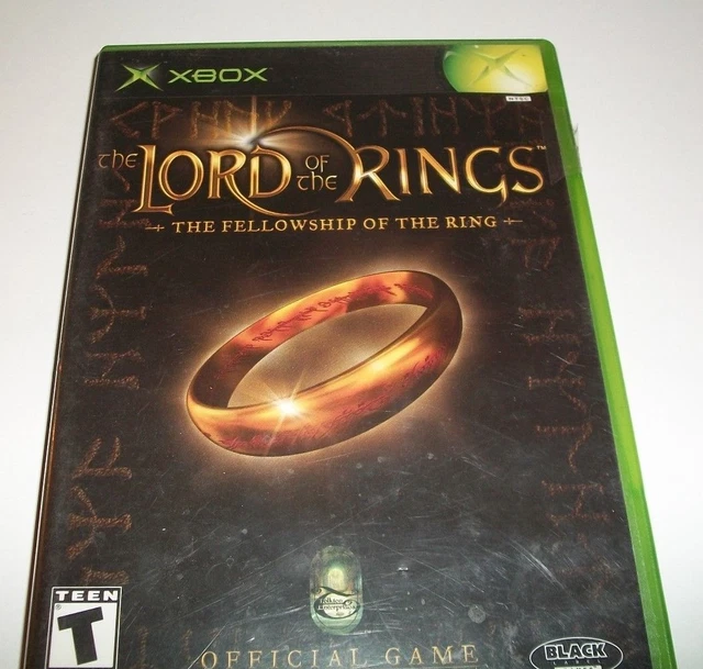 Lord Of The Rings The Fellowship Of The Ring Microsoft Xbox 2002 Game