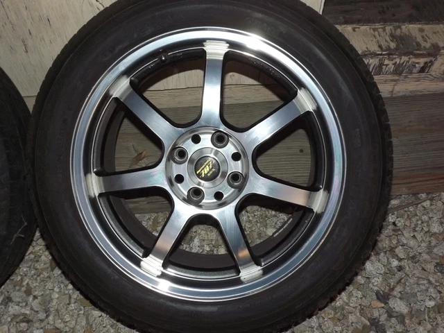 RARE JDM GENUINE Rays Volk Daytona Racing 707 16" 4x100 alloy rim wheel ...