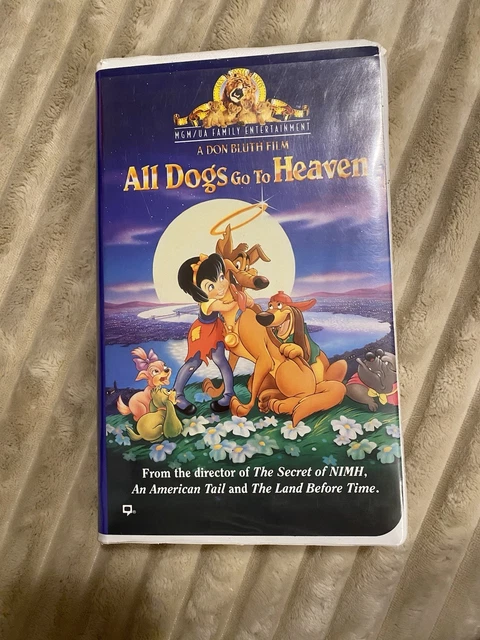 ALL DOGS GO To Heaven VHS Tape £13.51 - PicClick UK