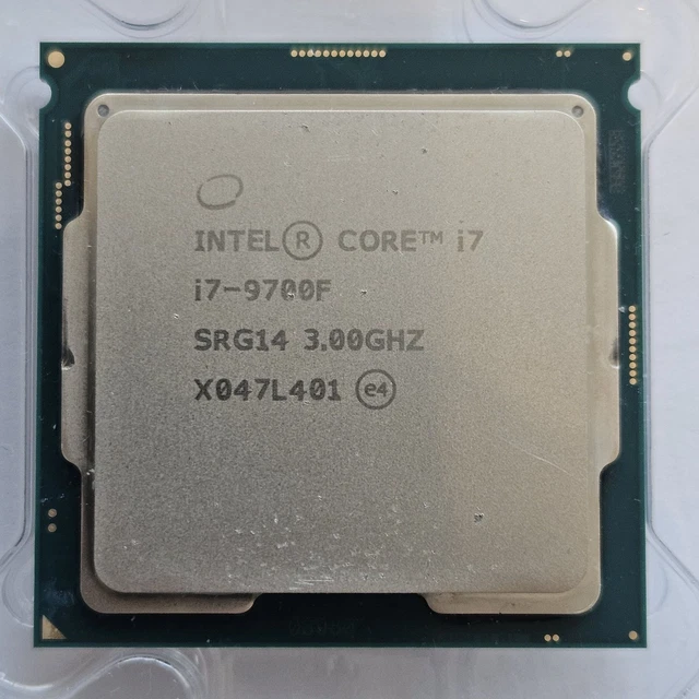 INTEL CORE I7-9700F Desktop Processor 8 Core 3 GHz speed LGA1151 300 ...