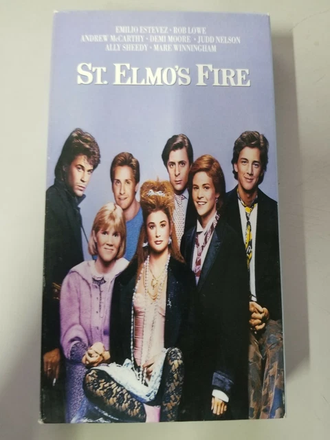 ST. ELMO'S FIRE --Emilio Estevez --Rob Lowe --Demi Moore --VHS-Video ...