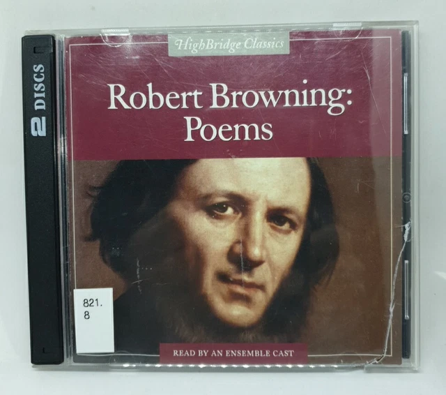 POEMS OF ROBERT Browning 2 CD Box Set Read By An Ensemble Poetry Audio ...
