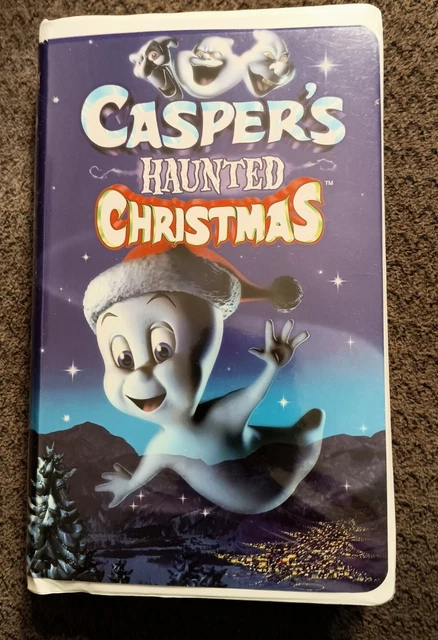 CASPERS HAUNTED CHRISTMAS (VHS, 2000 Clam shell) £2.78 - PicClick UK