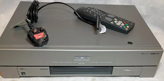 THOMSON VPH 7090 Scenium VHS Nicam S-VHS Video Player Secam NTSC 3.58 ...