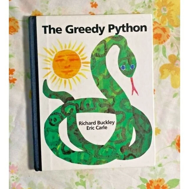 RARE- THE GREEDY Python and The Foolish Tortoise, 1987 - Signed by Eric ...