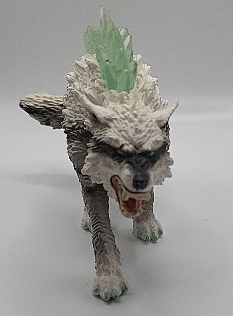 SCHLEICH ELDRADOR CREATURES ICE WORLD SNOW WOLF FIGURE - Fantasy ...