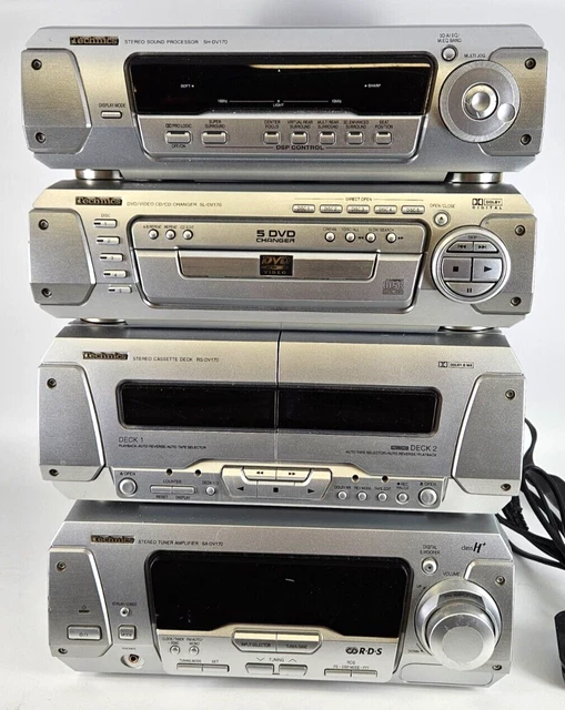 TECHNICS HI-FI STACK System SA-DV170 SH-DV170 RS-DV170 SL-DV170 Needs ...