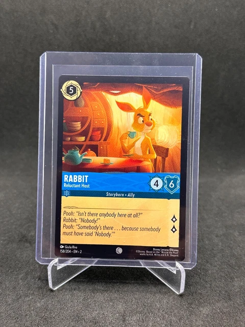 2023 DISNEY LORCANA - Rise of the Floodborn - Rabbit - 158/204 $0.99 ...