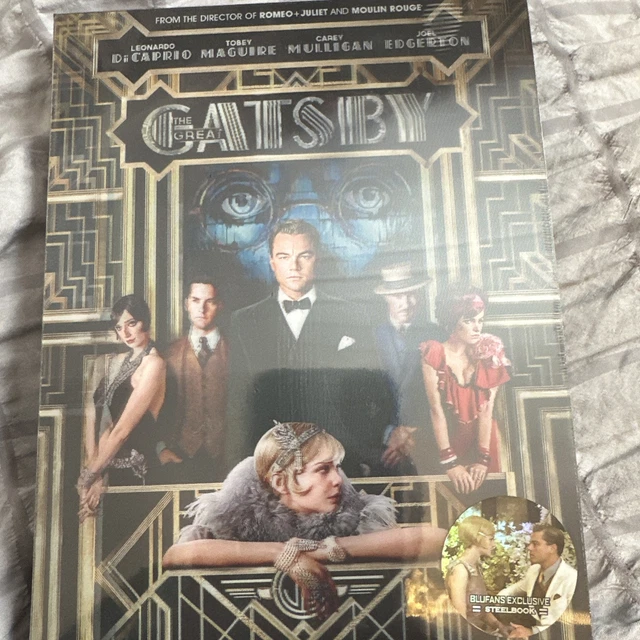 THE GREAT GATSBY Double Lenticular 4K UHD Blu-ray SteelBook Blufans Exclusive £167.12 - PicClick UK