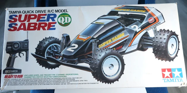VINTAGE TAMIYA SUPER SABRE 46002 RTR car buggy £30.00 - PicClick UK