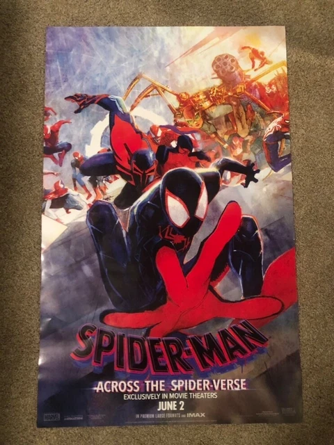 SPIDER-MAN: ACROSS THE Spider-Verse AMC Exclusive IMAX Movie Poster ...