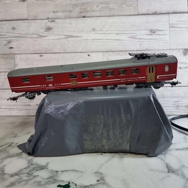 LIMA SBB CFF Restaurant Self Service Red Carriage HO Gauge £19.99 ...
