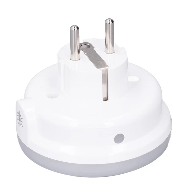 LED DIMMABLE NIGHT Light With Plug Converter Rotating Switch 3 Mode ...
