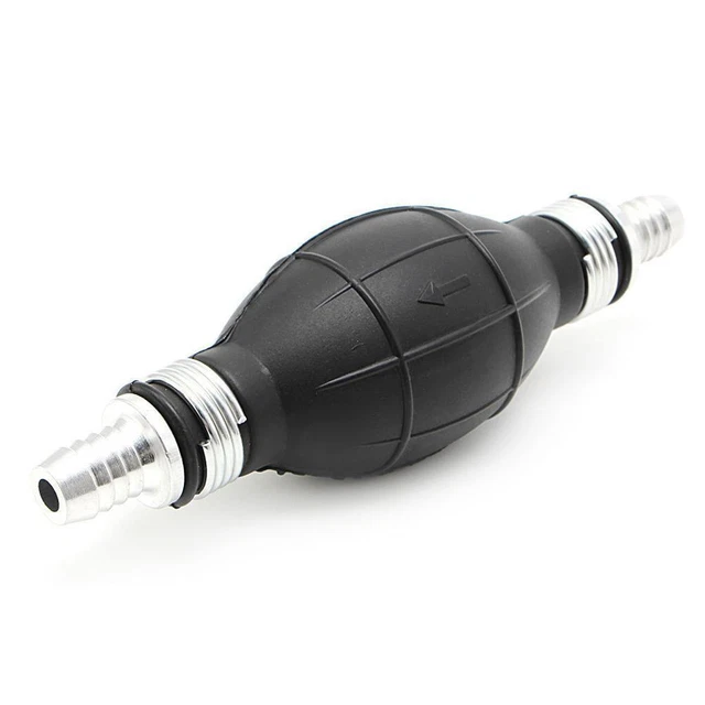 2-6PACK RUBBER ALUMINUM Fuel Line Pump Primer Bulb Hand Primer Gas ...