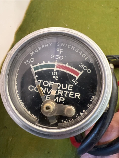 MURPHY SWITCH Gauge Temperature 130-250 Swichgage Ford E5JL-10883-AA ...