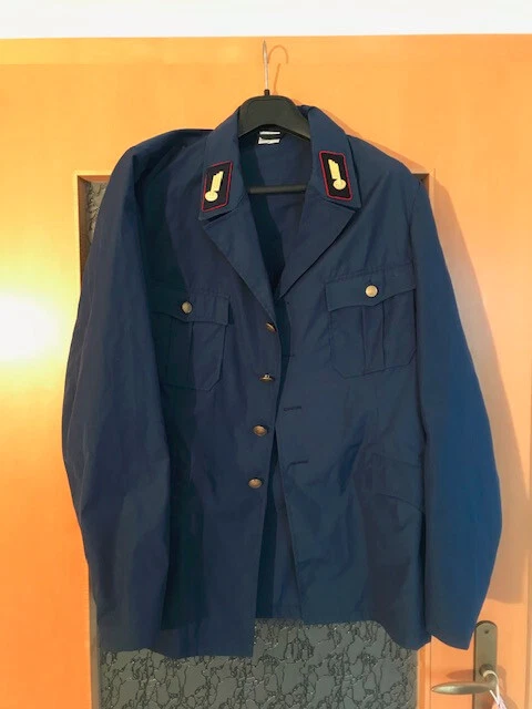 DDR DEUTSCHE REICHSBAHN Uniform Jacke Deutsche Reichsbahn Schaffner ...