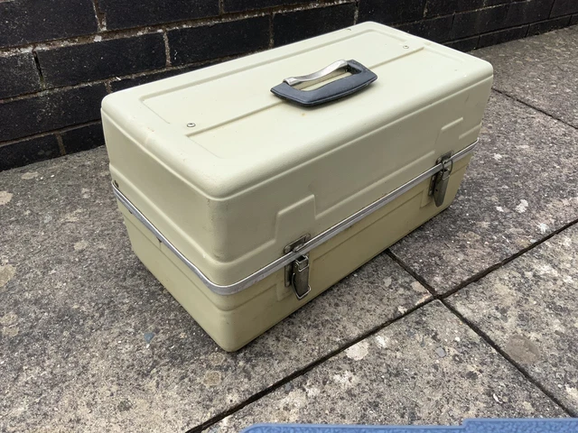 VINTAGE GREY BT British telecom tool box 1990’s GPO /PO/BT £20.00 ...