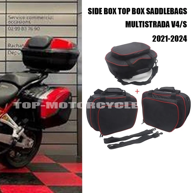 FOR DUCATI MULTISTRADA V4 V4S Side Box Top Box Trunk Inner Luggage Bag ...