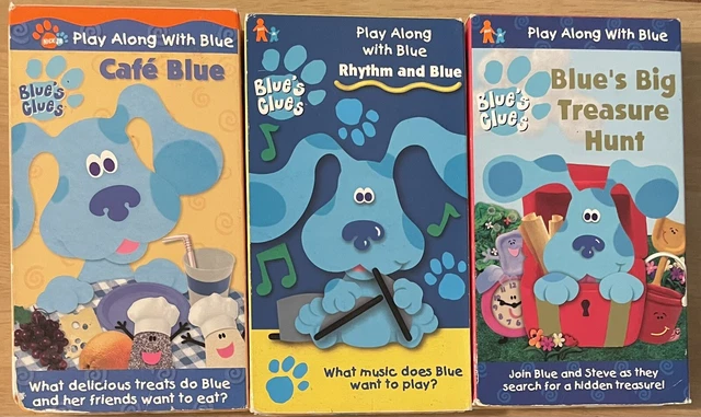 BLUE'S CLUES CAFE Blue VHS EUR 11,18 - PicClick FR