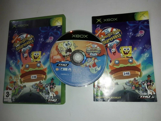 ORIGINAL XBOX SPONGEBOB SQUAREPANTS THE MOVIE game X Box * £11.97 ...