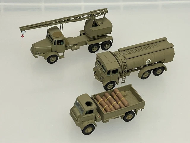WW2 RAF GROUND Vehicles, 1/72 scale built & finished for display very ...