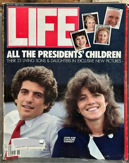 LIFE MAGAZINE NOVEMBER, 1984 "All the President's Children" JFK, Jr ...