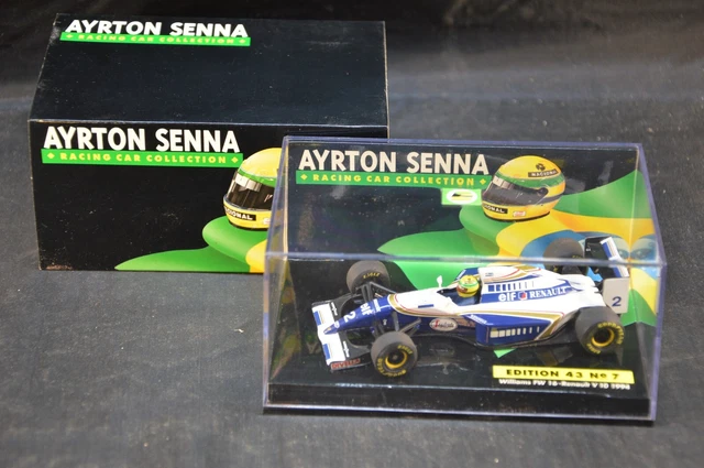 AYRTON SENNA RACING Car Collection Williams Fw 16 Renault V10 1994 1:43 ...