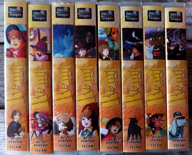 COFFRET COMPLET VHS Remi Sans Famille - Volume 1 A 8 TBE EUR 19,99 - PicClick FR
