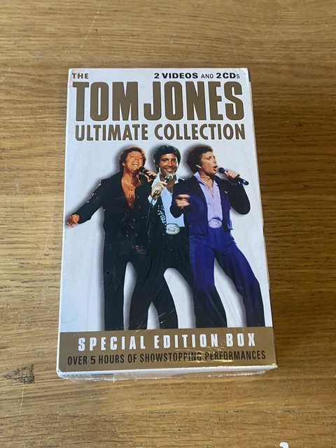 TOM JONES ULTIMATE Collection Special Edition Box Of 2 VHS Videos & 2 ...