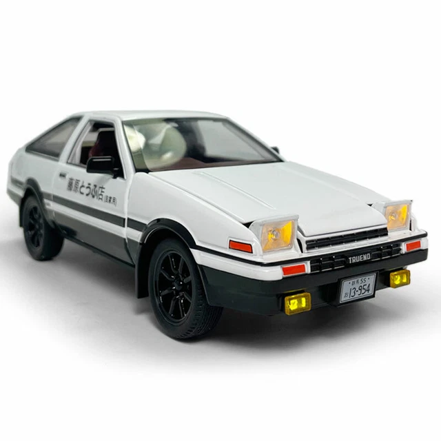 1:20 INITIAL D Trueno AE86 Model Car Diecast Toy Cars Toys for Boys ...