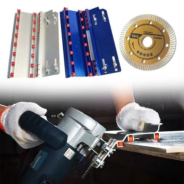 45 DEGREE ANGLE cutting guide Trimming Ceramic Tile Guide Tool ...