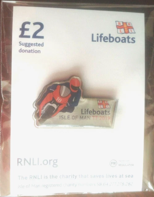 RARE RNLI LIFEBOATS - Isle of Man TT RACES 2019 - PIN BADGE ...