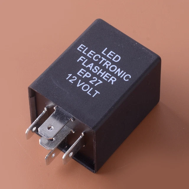 5-PIN EP27 FL27 LED Flasher Relay Fix For LED Turn Signal Lamps Hyper ...