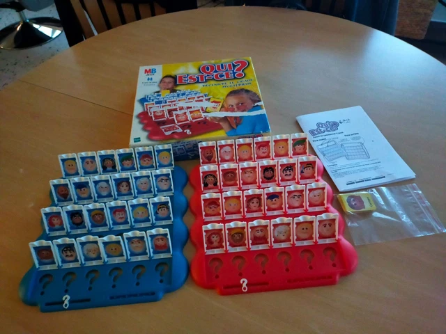 JEU QUI EST-CE ? Hasbro Complet Boite Etat Bof Contenu Impec EUR 8,00 - PicClick FR