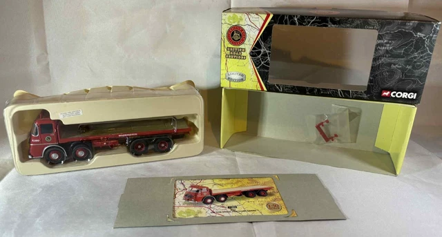 CORGI 11803 ERF KV8 Wheel Platform Lorry British Road Services Diecast ...