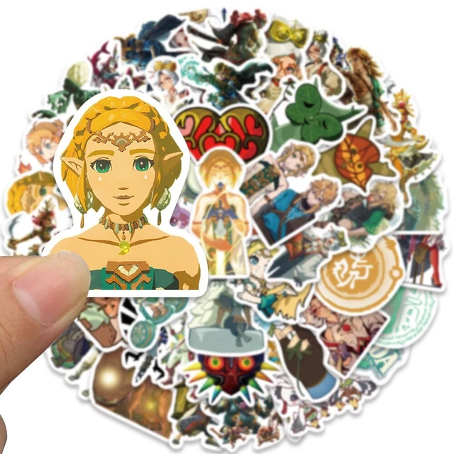 ZELDA: TEARS OF the Kingdom Adesivi Graffiti Impermeabili Vinile ...