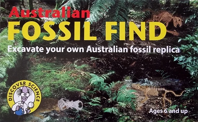NEW AUSTRALIAN FOSSIL Find Dinosaur Excavation Dig It Out Science Kit ...