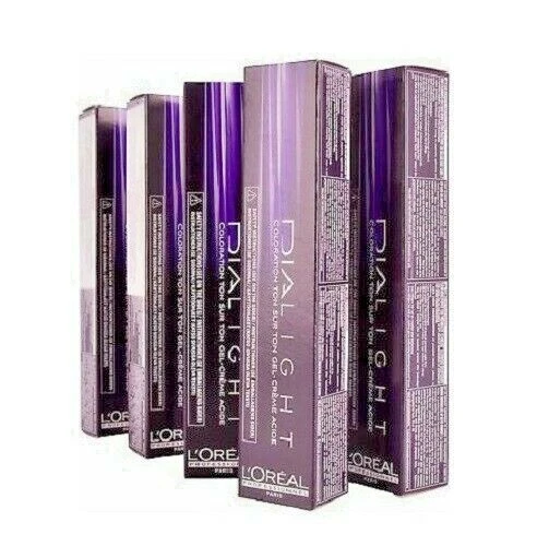 LOREAL DIALIGHT PROFESSIONAL Acidic Demi-Permanent Gel Creme Hair Color ...