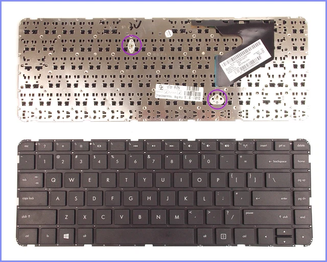 LAPTOP US LAYOUT Keyboard for HP 14-b031tu 14-b102ed 14-b029tu 14 ...