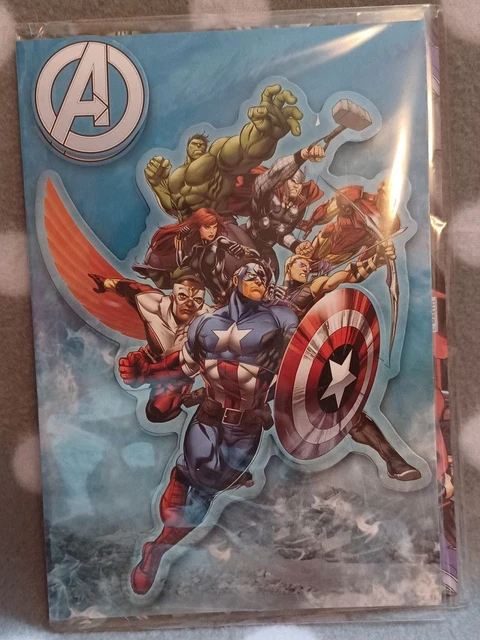 GEBURTSTAGSKARTE GLÜCKWUNSCHKARTE 3D Marvel The Avengers #15726 EUR 5,50 - PicClick DE