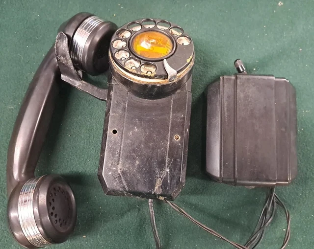 VINTAGE STROWGER PAX Telephone with Kellogg Circuit Key Box and Hand ...