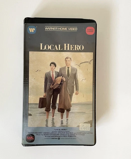 1983 VHS LOCAL Hero Collectible Family Classic Comedy Movie Black ...