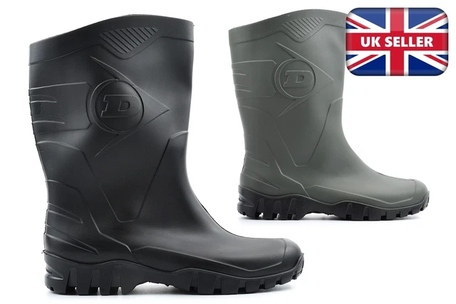MENS/WOMENS WELLINGTON BOOTS Wellingtons Waterproof Wellies Walking ...