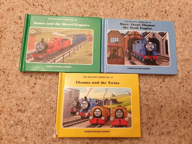 THOMAS THE TANK Engine Christopher Awdry Railway Series Books 28 30 33 ...
